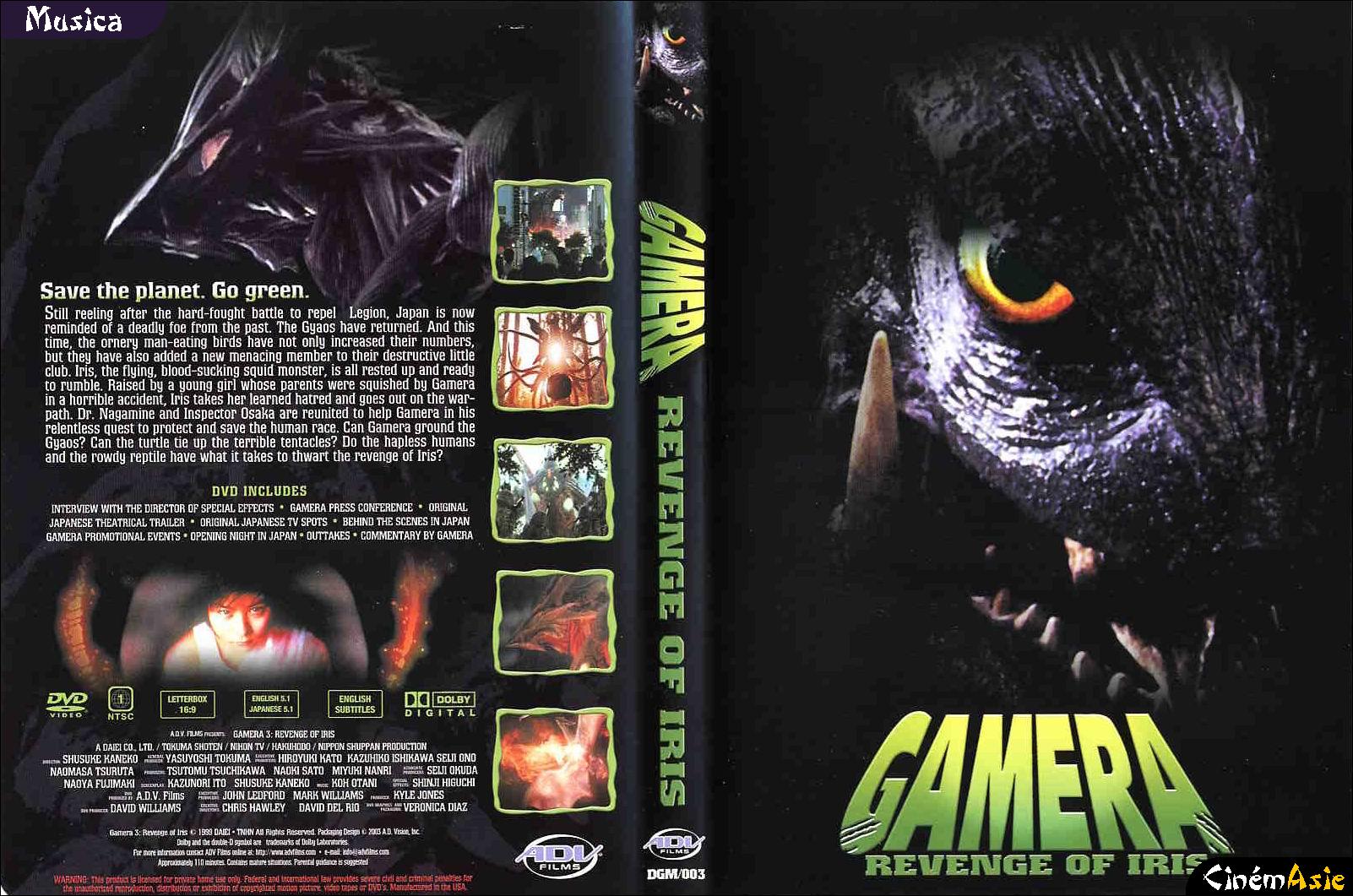 Gamera Revenge Of Iris